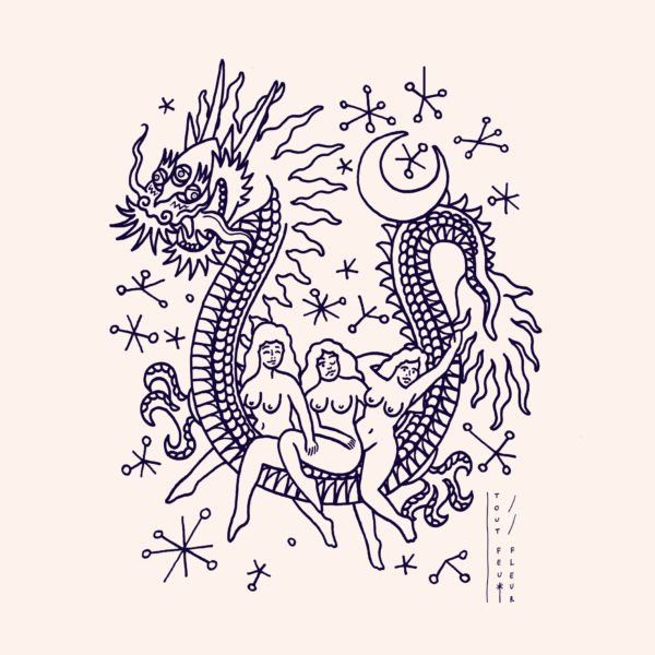 dragon pin up nymphes post carré B - Fishbrain